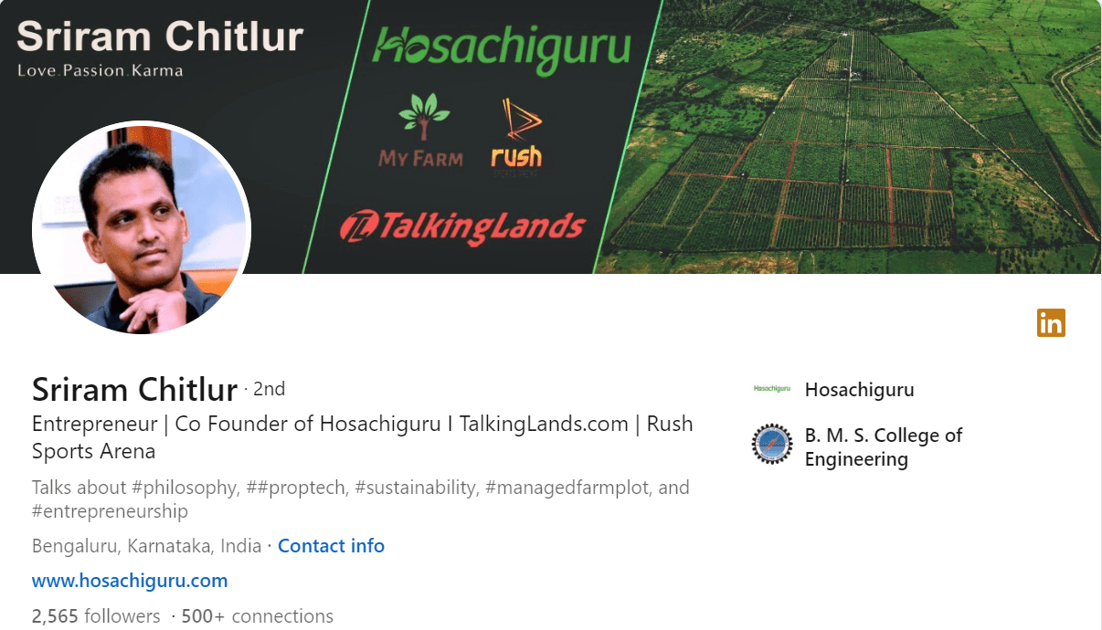 From Barren to Blooming: Cultivating Paradise - Hosachiguru